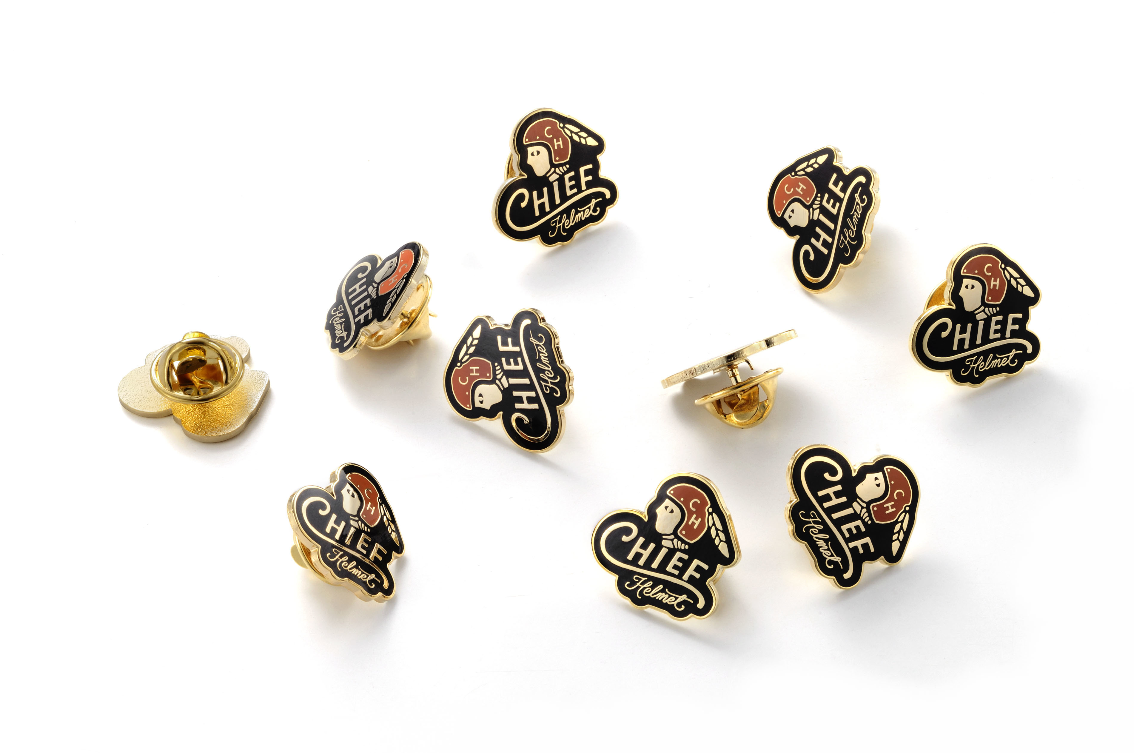 CHIEF Logo Enamel Pin