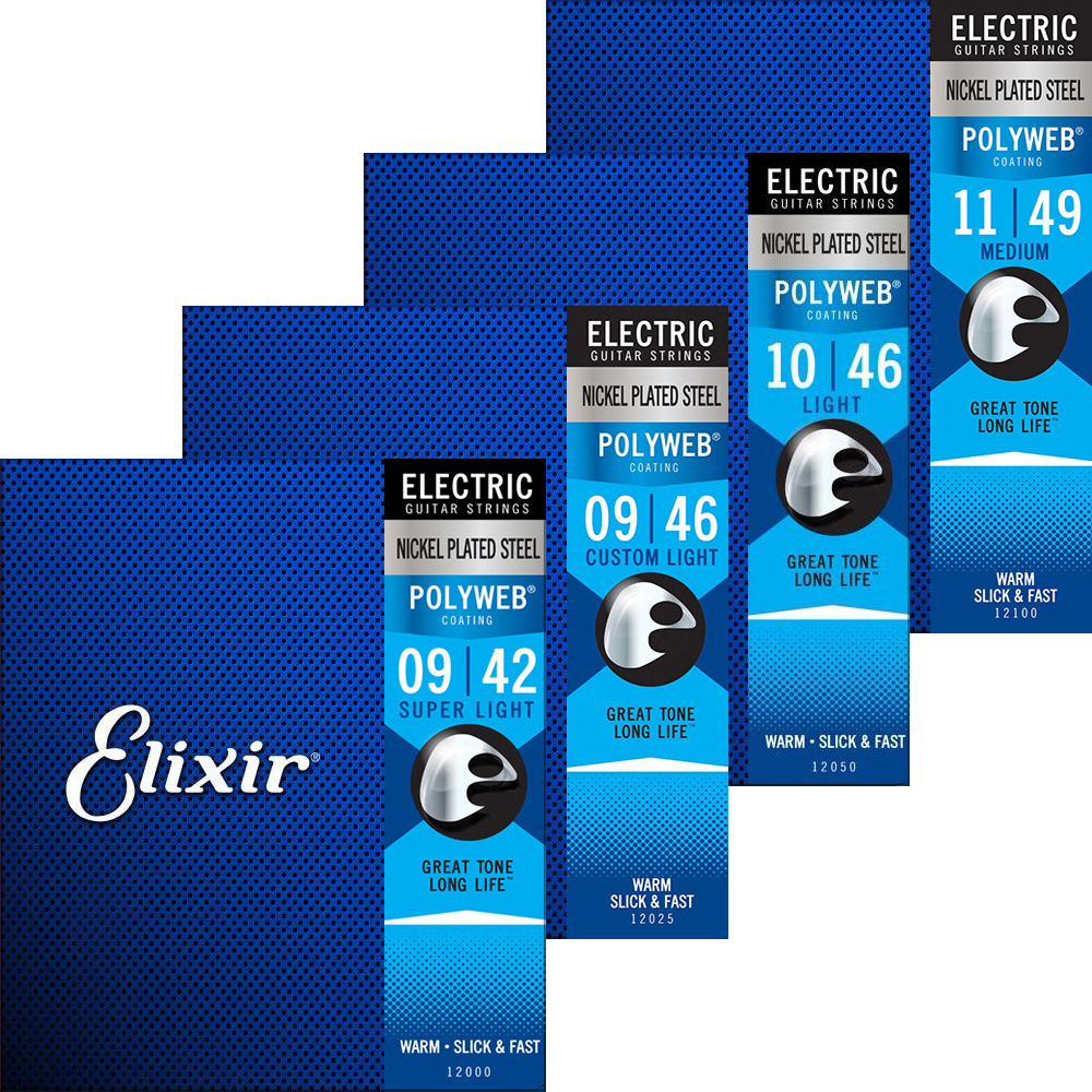電吉他弦 美國Elixir 12000 (09~42)