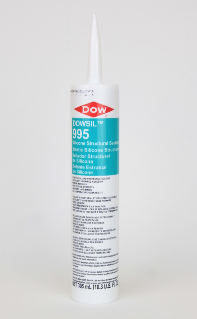 Dowsil 995 硅酮密封膠 (玻璃膠) (305ML) (黑 / 灰 / 白 )