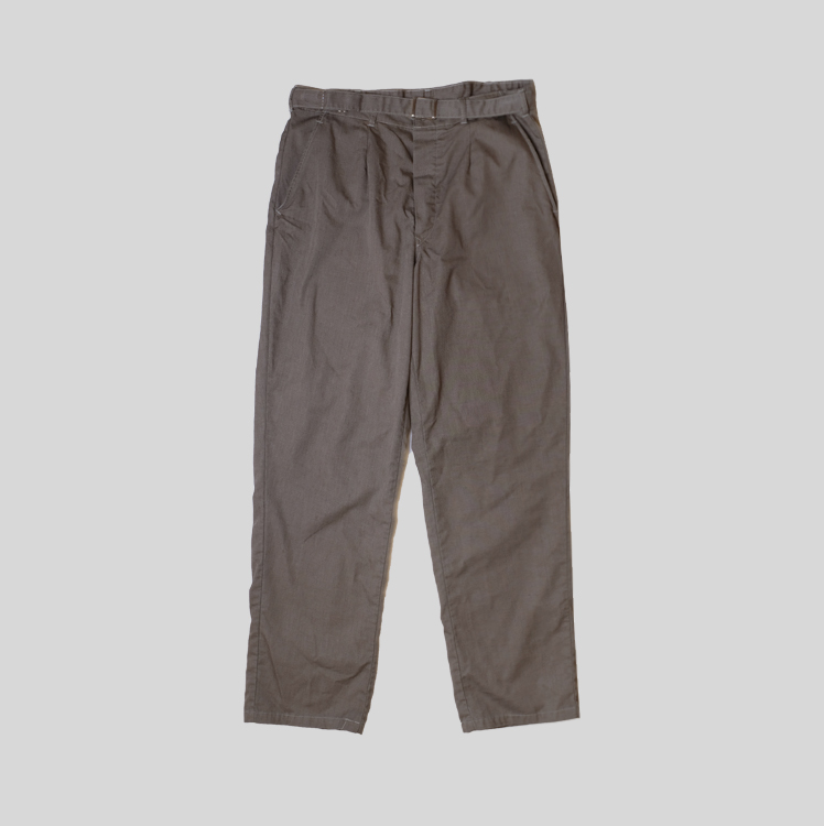 F5 Vintage German Army Brown Hospital Pants/DP-1562
