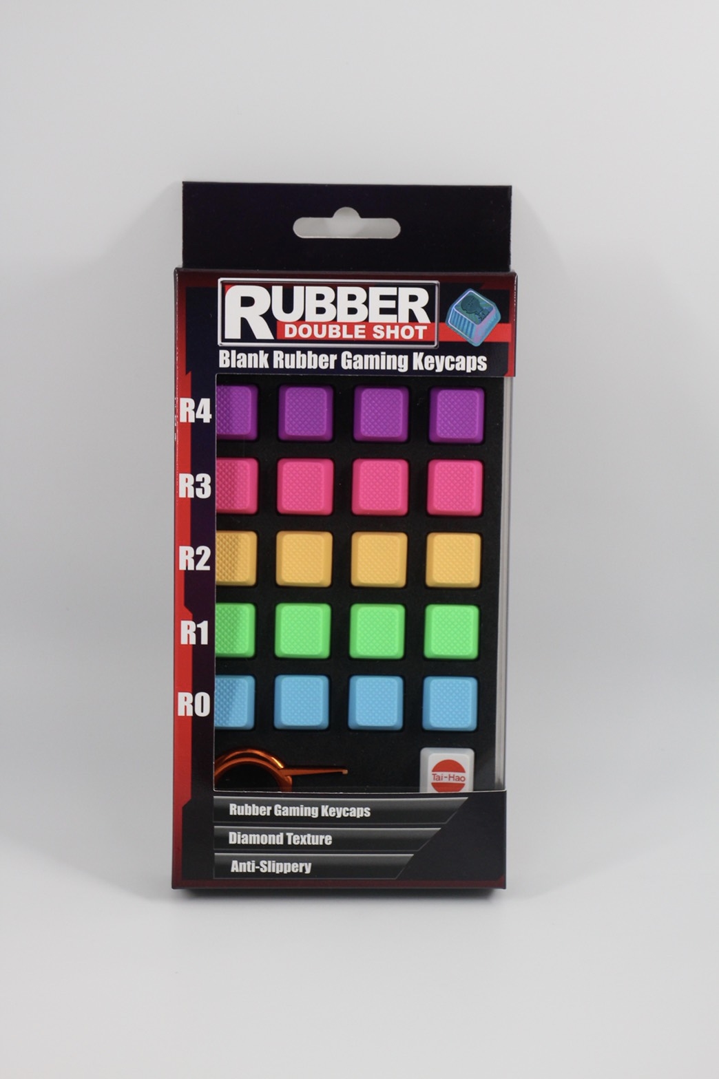 Tai-hao Blank Rubber Gaming Keycap Set 20PCS