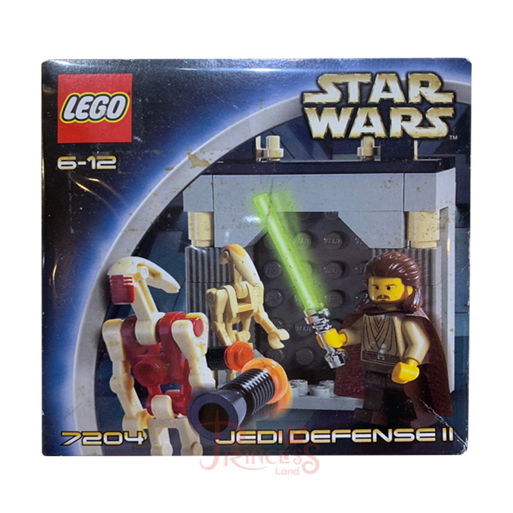 公主樂糕殿 LEGO 樂高 絕版 盒裝 2002年 7204 星際大戰 絕地防衛II 星際大戰第一集