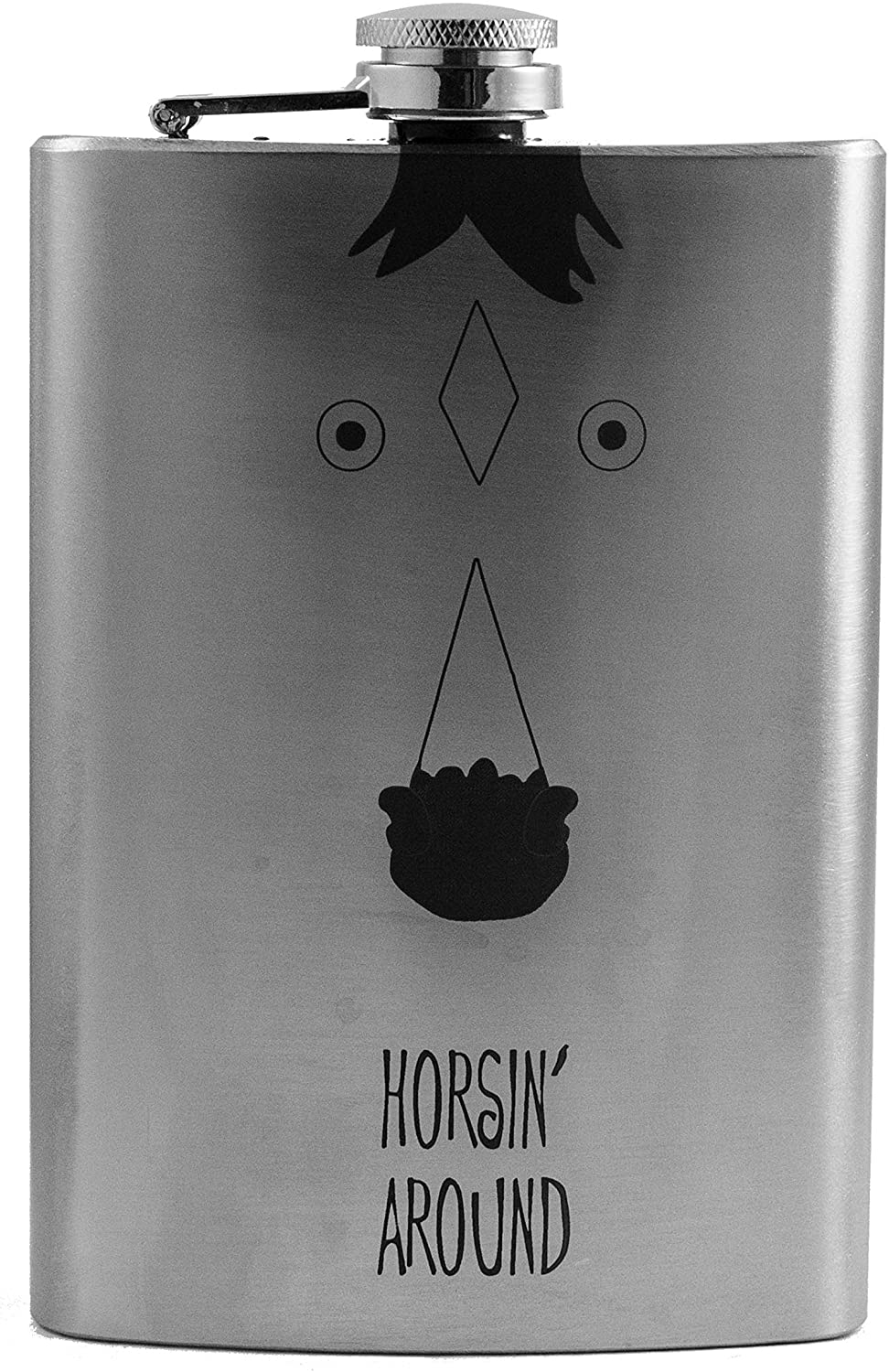 Bojack Horseman - 不鏽鋼隨身水瓶 / 威士忌瓶 225ml - 馬男波傑克