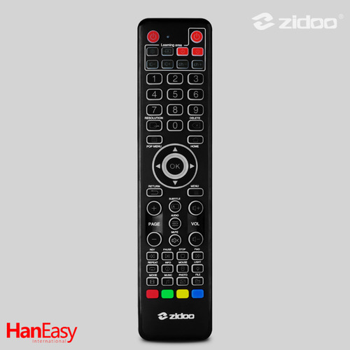 Zidoo Bluetooth remote control