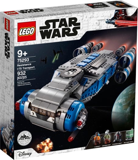 LEGO Star Wars 75293 : Resistance I-TS Transpo
