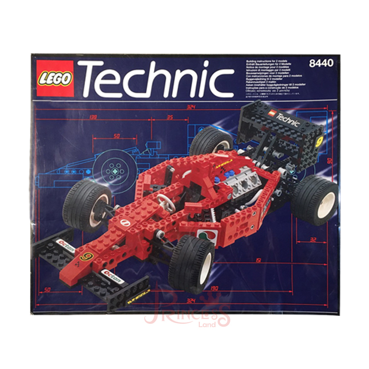 公主樂糕殿 LEGO 樂高 絕版 盒裝 全新 1995年 8440 科技 Technic 方程式 賽車 公式閃