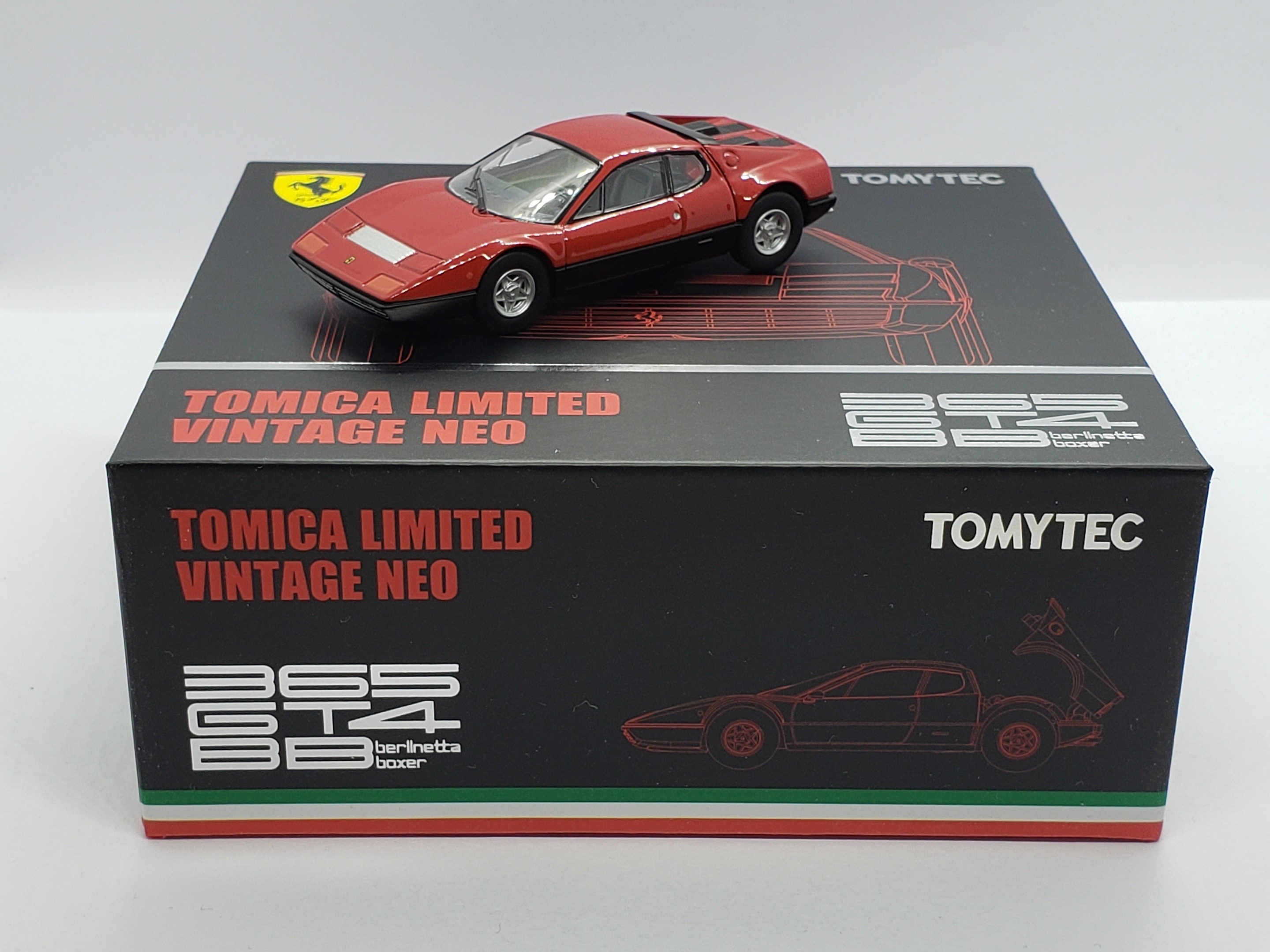 Tomytec Tomica Limited NEO La Ferrari 365GT4 BB Red