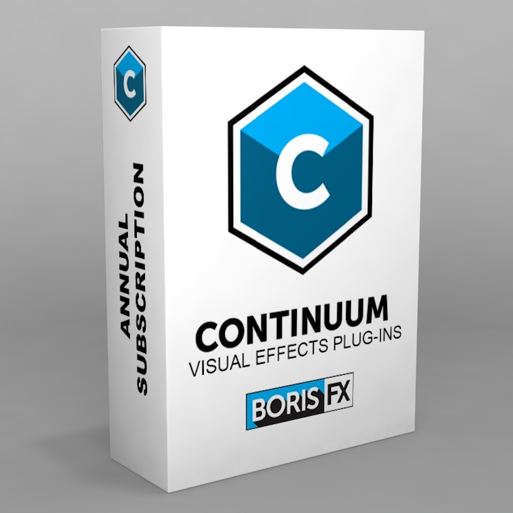 BorisFX Continuum 2020.5 Yearly Subscription License