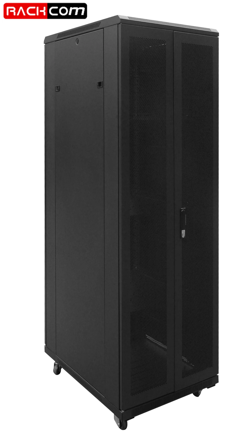 RackCom RV Black Cabinet