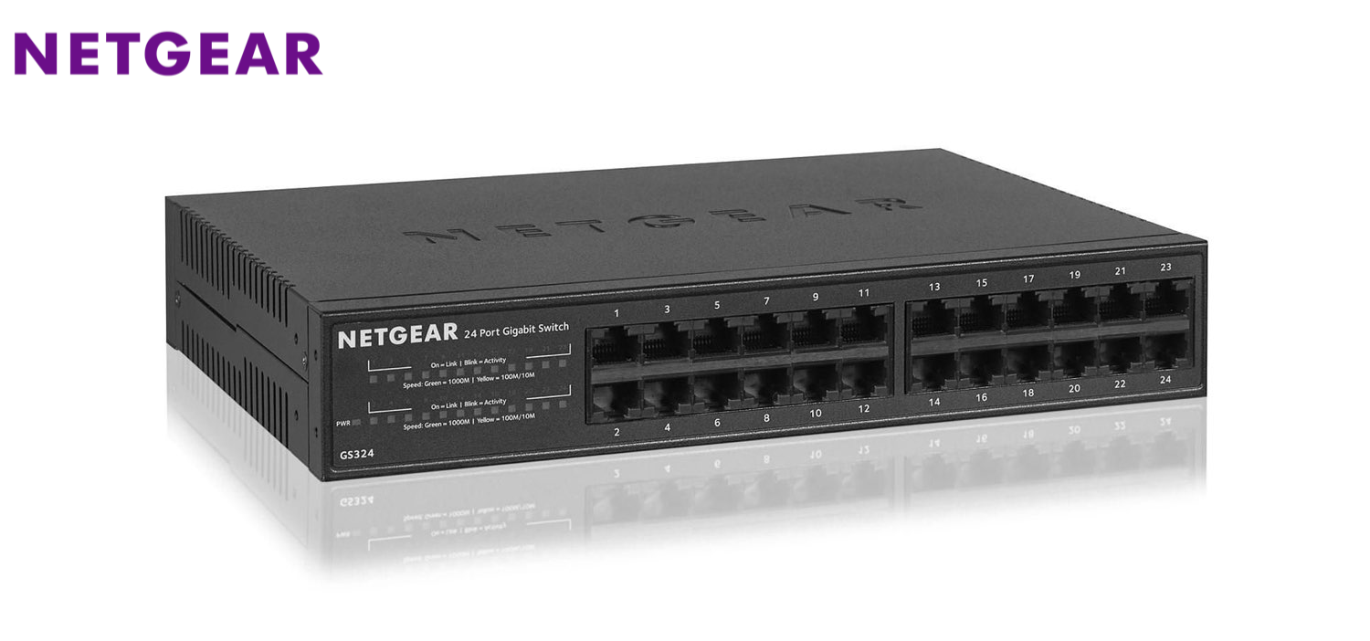 24-Port Gigabit Unmanaged Rackmount Switch