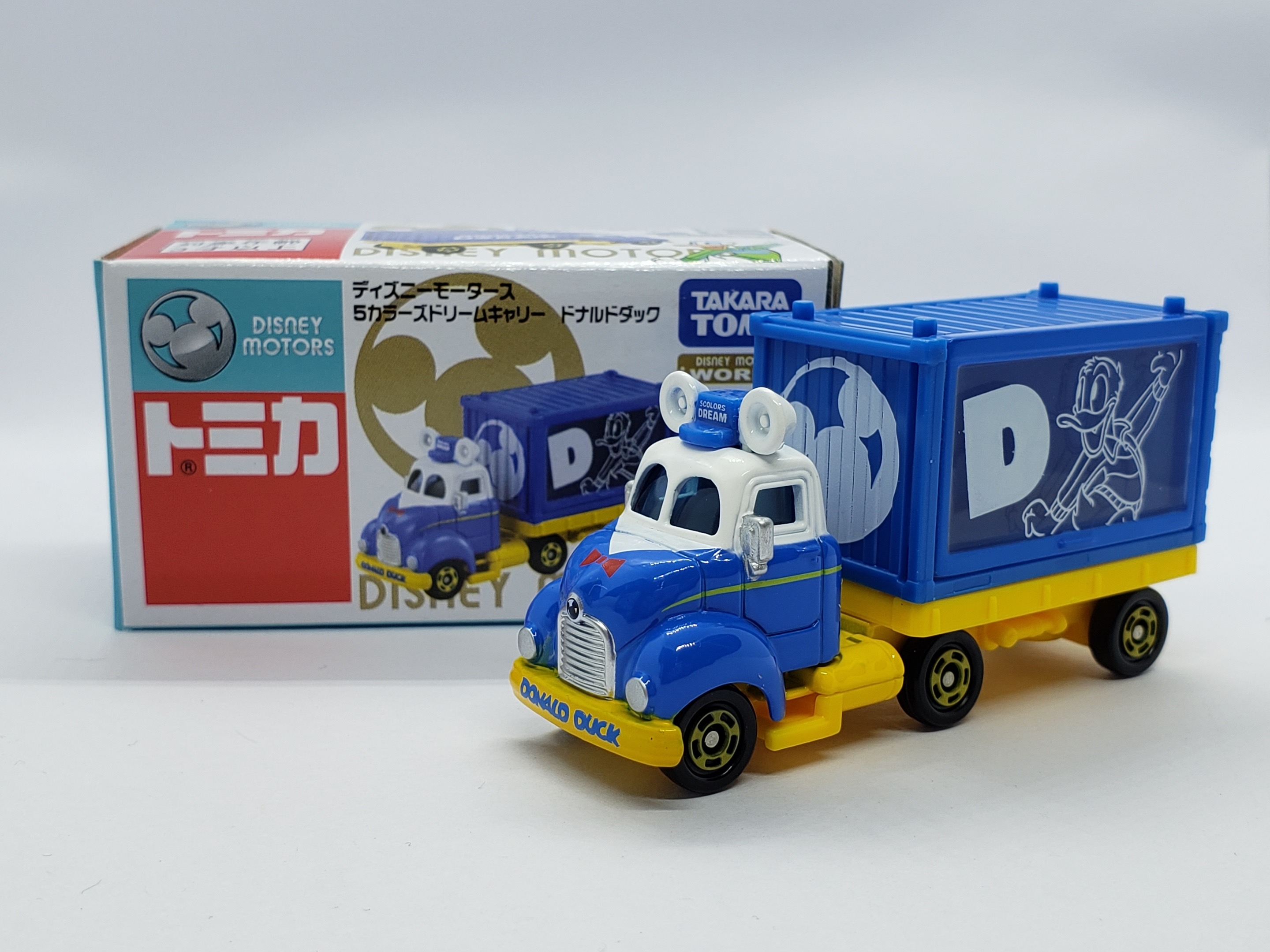 Tomica Disney Motor 5 Colors Dream Carry Donald Duck