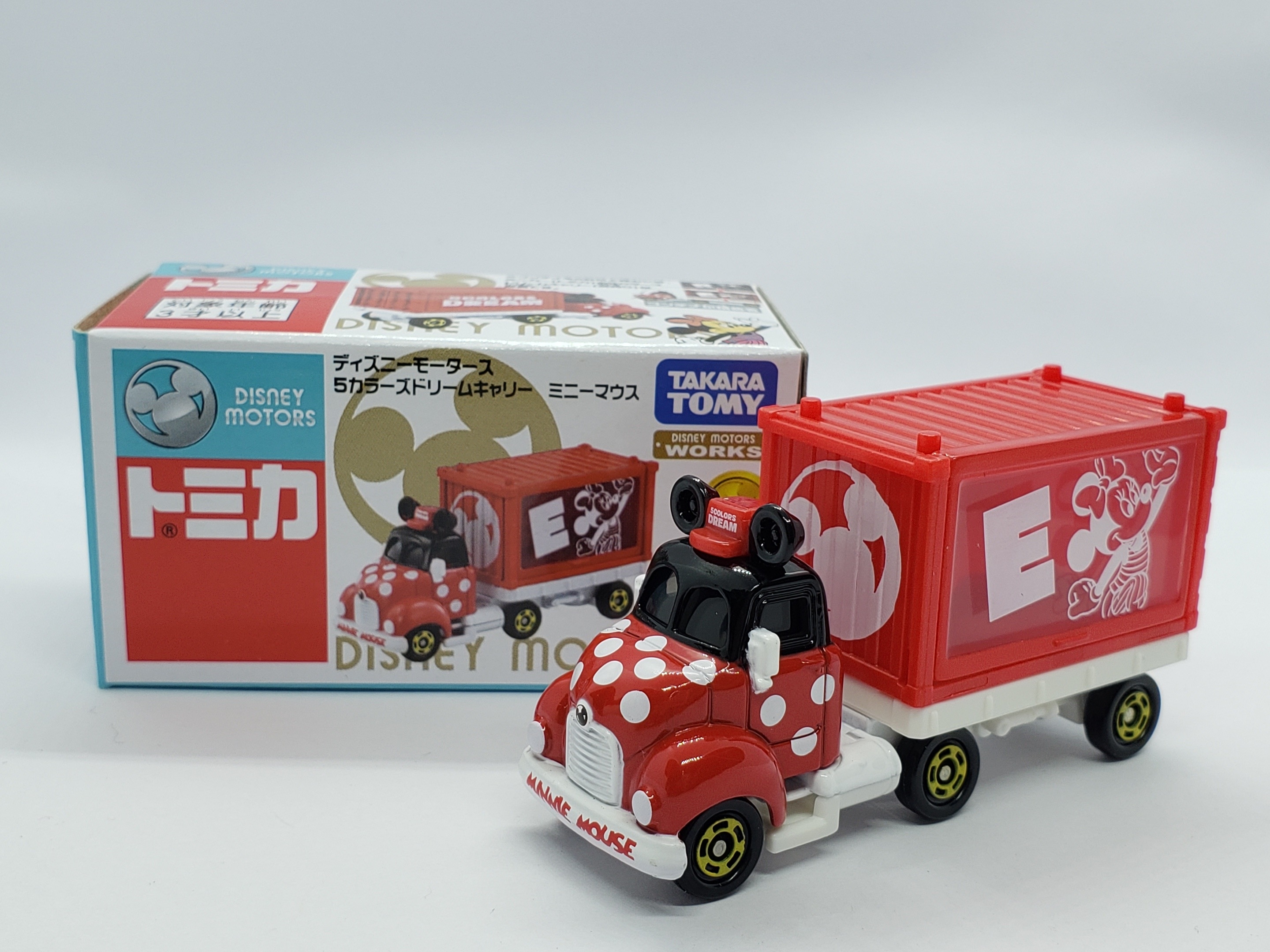 Tomica Disney Motor 5 Colors Dream Carry Minnie Mouse
