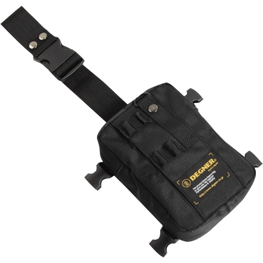 [安信騎士] DEGNER NB-86 坐墊包 黑色 安裝簡單 可當作腿包 摩托車 重機 郊遊 1.7L NB