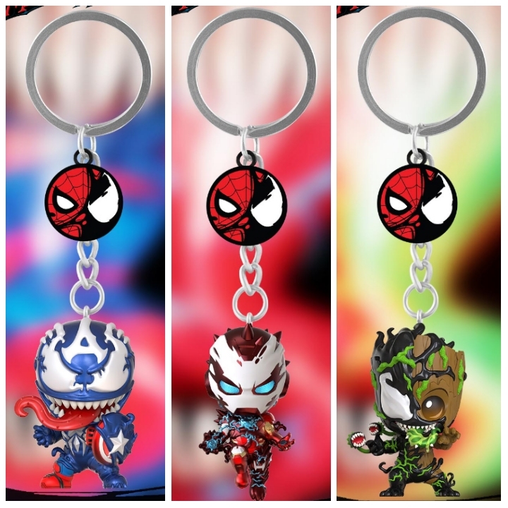 Hot Toys Spider-Man: Maximum Venom Cosbaby keychain