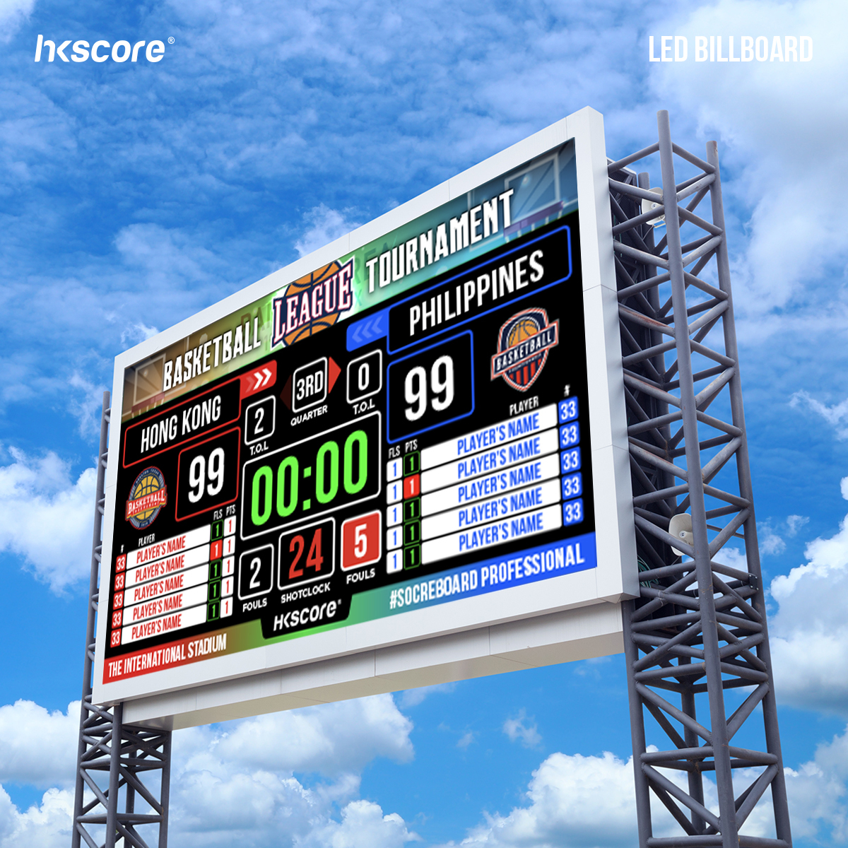 Scoreboard LED Panel