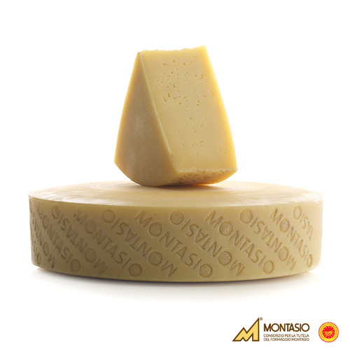 Montasio Mezzano DOP PDO Montasio Cheese Semiaged (s