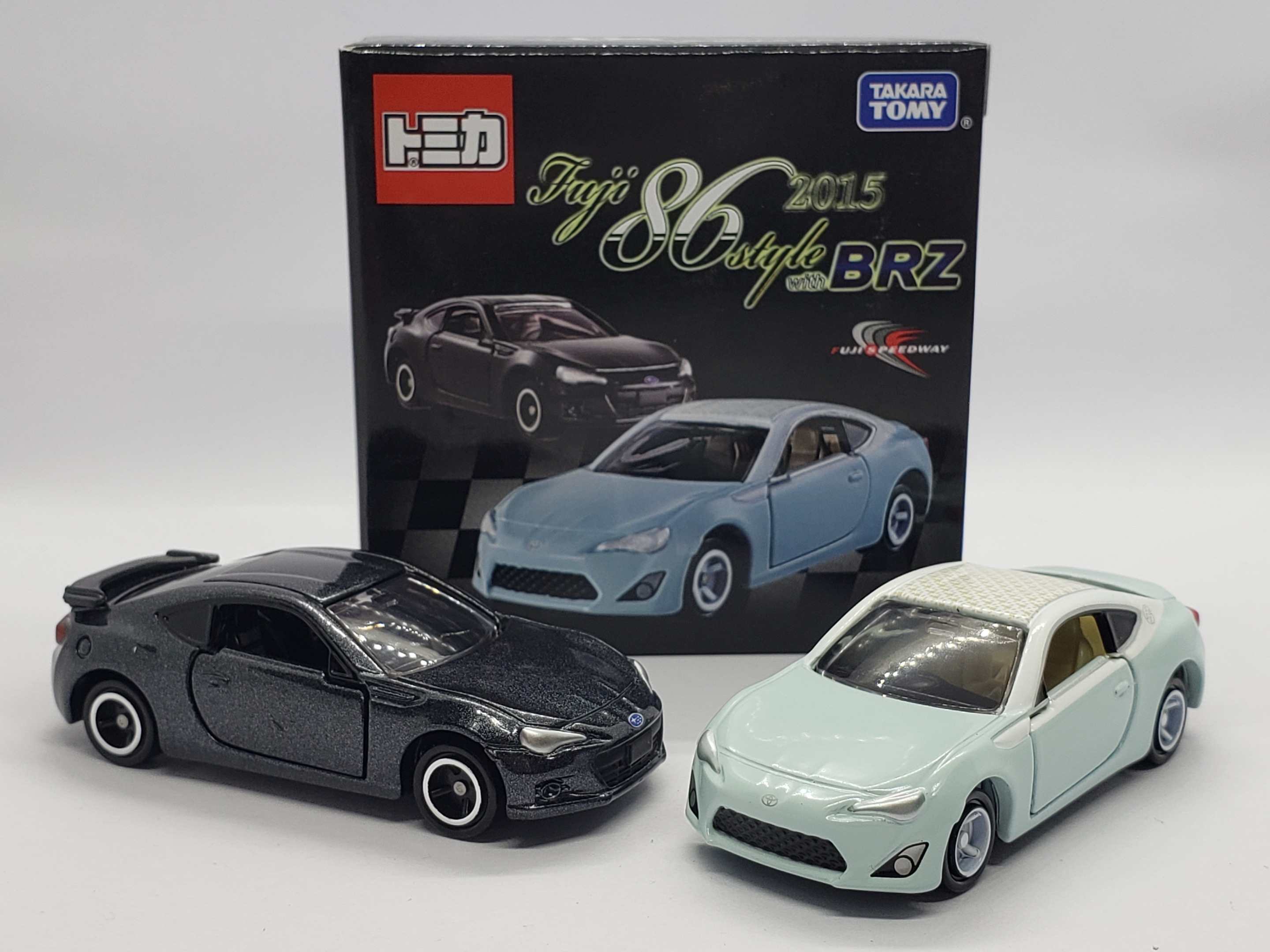 Tomica Fuji 86 Style 2015 Toyota 86 Subaru BRZ (Set of