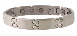 Sabona Executive Sport Silver Magnetic Bracelets (高級...