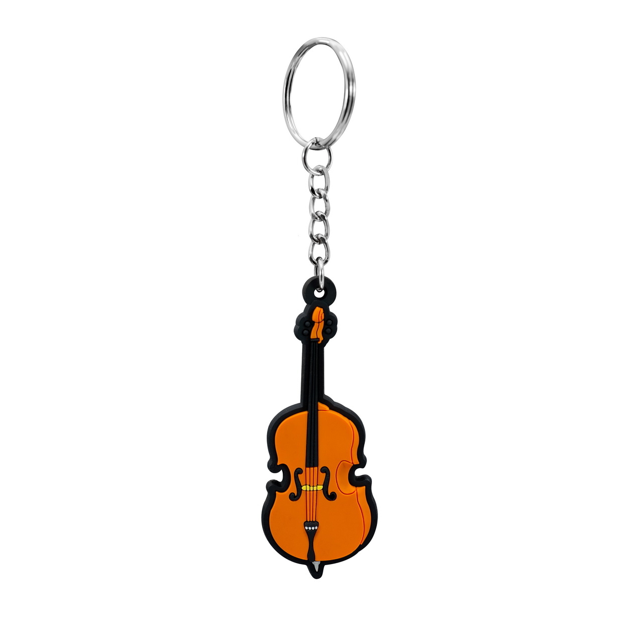 Cello 2D Music Key Chain