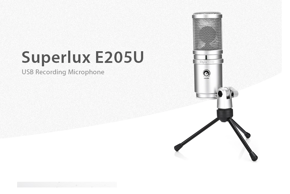 Superlux E205U USB recording microphone usb 錄音咪