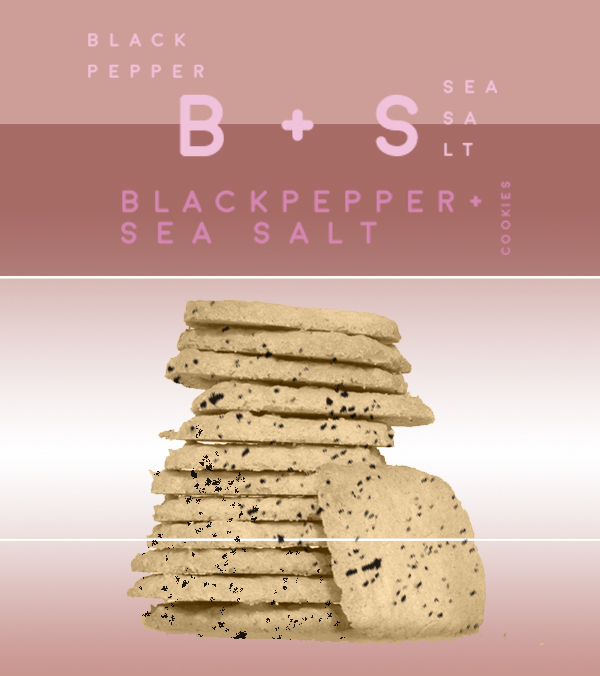 Blackpepper + Sea salt Cookies