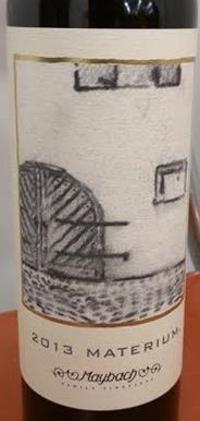 Maybach Family Vineyards Materium Cabernet Sauvignon 2013