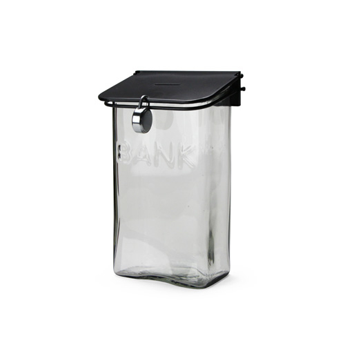 DETAIL Lowis Glass Coin Bank 玻璃存錢筒