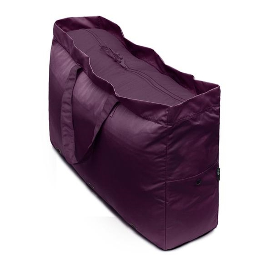 【agoy】Beach Shopper - 超大容量瑜珈包 - 葡萄紫