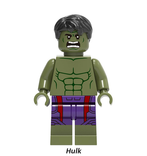 Hulk Avengers Minifigs Minifigures Fit Lego