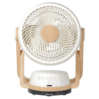 Rasonic RCF-8KW DC Circulation Fan - Wood