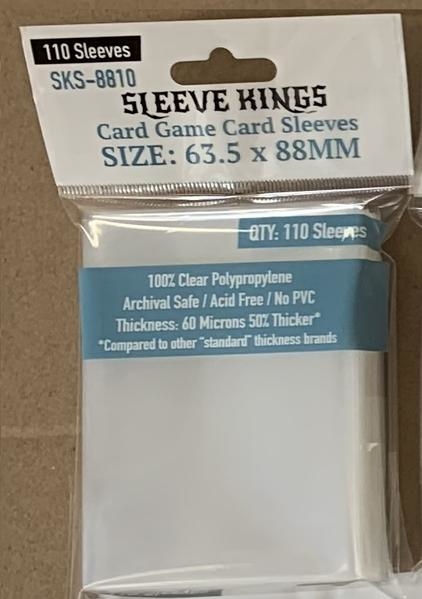 SK Card Sleeves (63.5 x 88mm) - 110 /pk