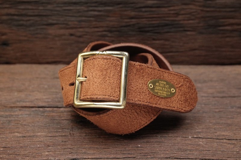 CLASSIC LEATHER BELT (Suede)