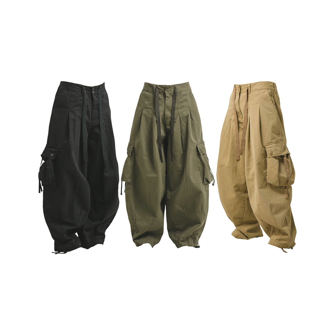 ANGLAN Cargo Easy Balloon Pants