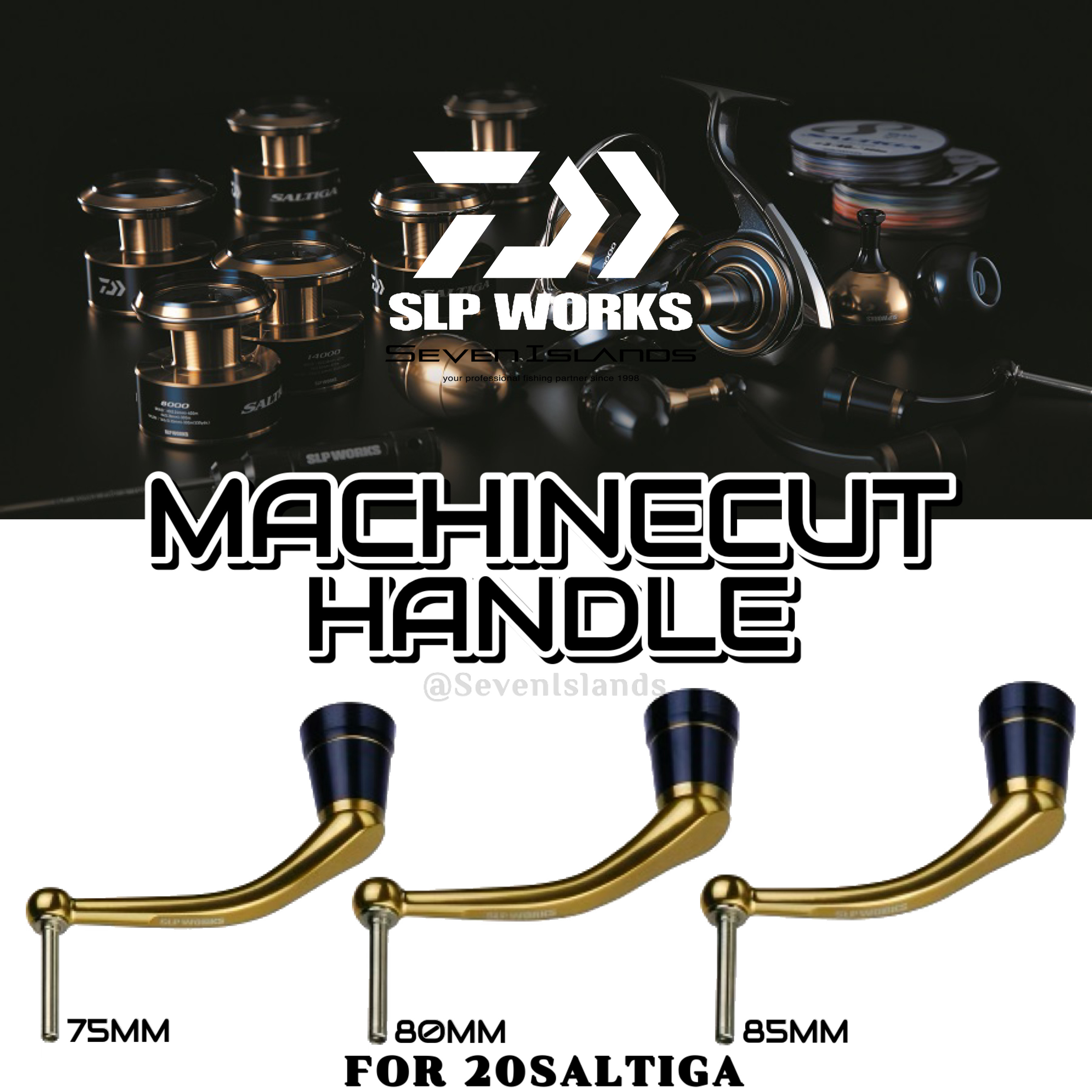 DAIWA SLP WORKS MACHINECUT HANDLE