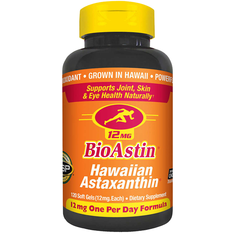 美國BioAstin 夏威夷蝦青素/蝦紅素 12毫克, 120粒膠囊|香港旺角門市選購
