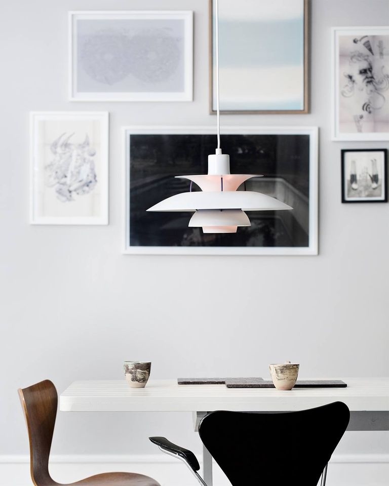 PH5 吊燈 - 霧面白系列