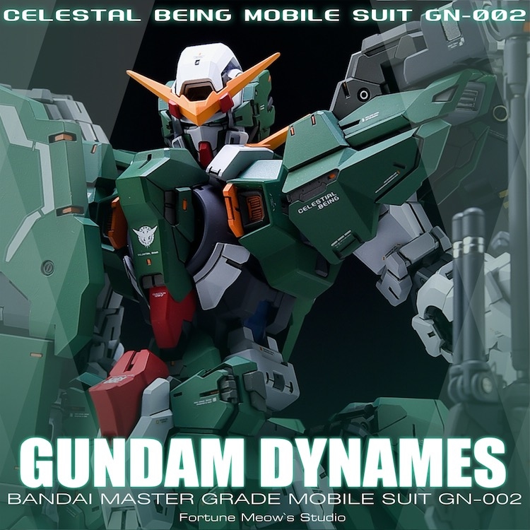 Fortune Meow’s 1/100 GN 002 gunda Dynames Conversion Ki