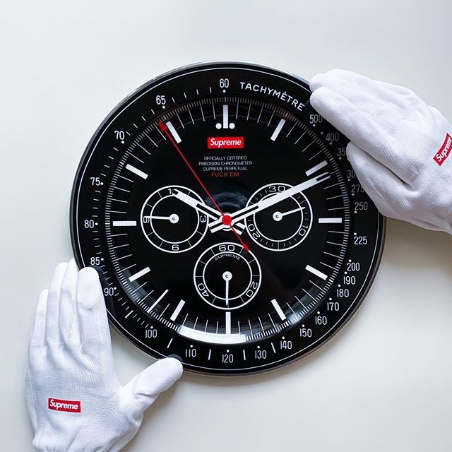 Supreme Watch Plate Black