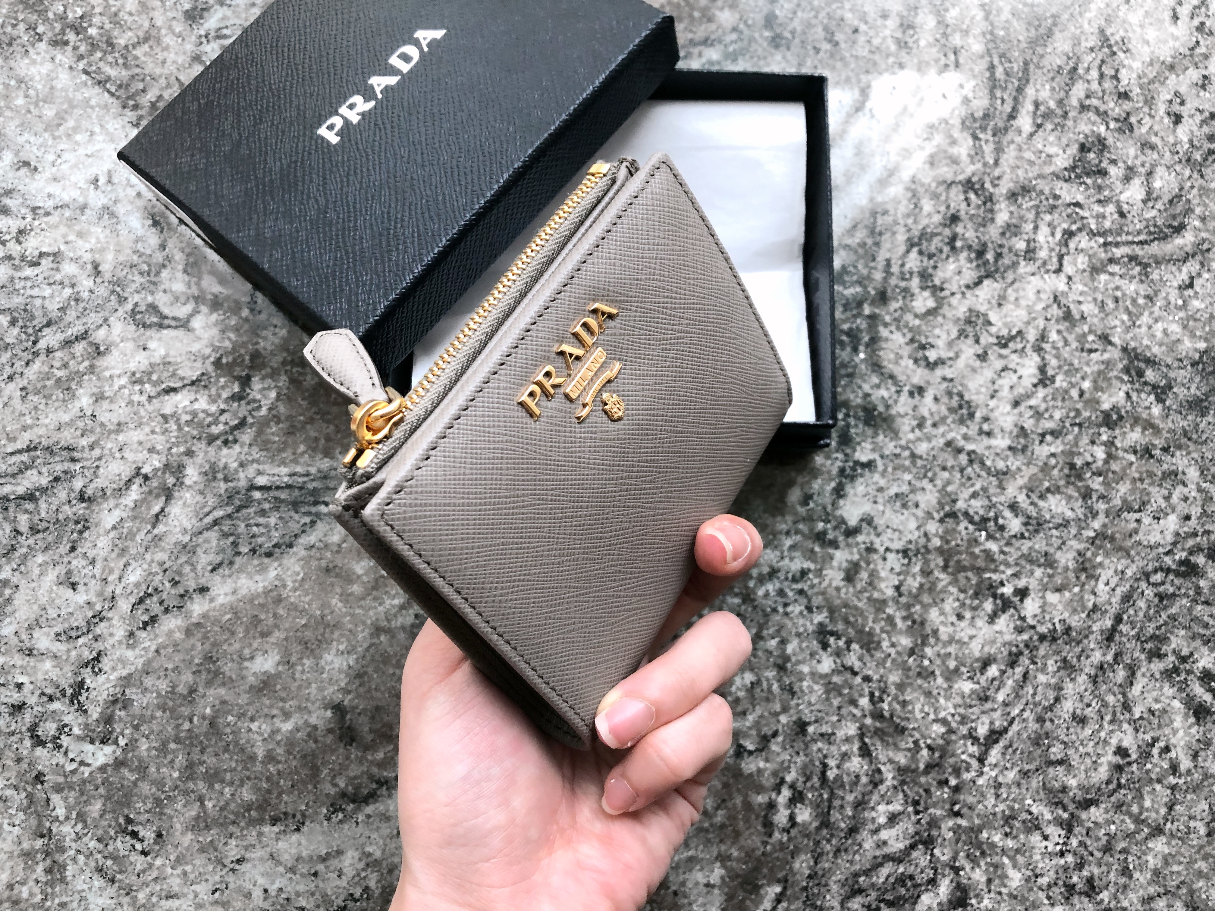 Prada Bi-fold ID wallet