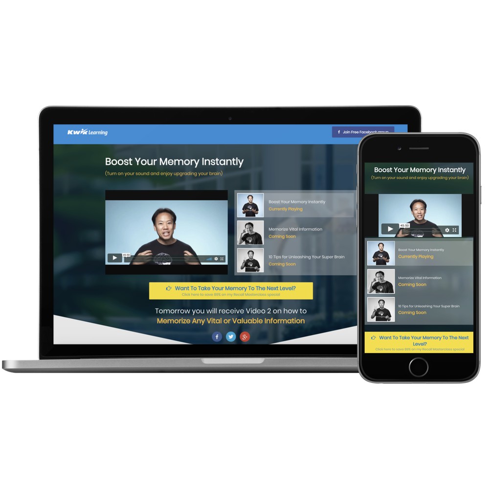 [Mindvalley Course] Kwik Recall Memory Masterclass by Jim Kwik