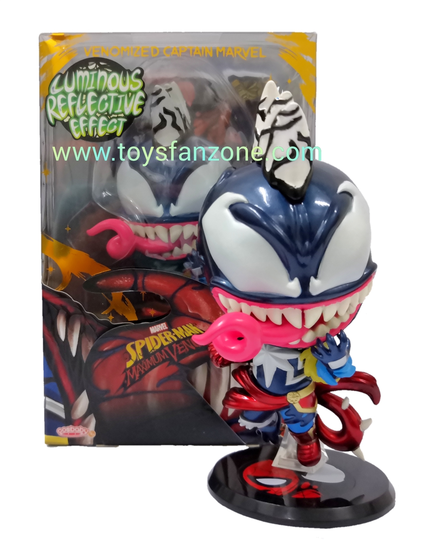 Hot Toys Venomized Captain Marvel Cosbaby COSB767