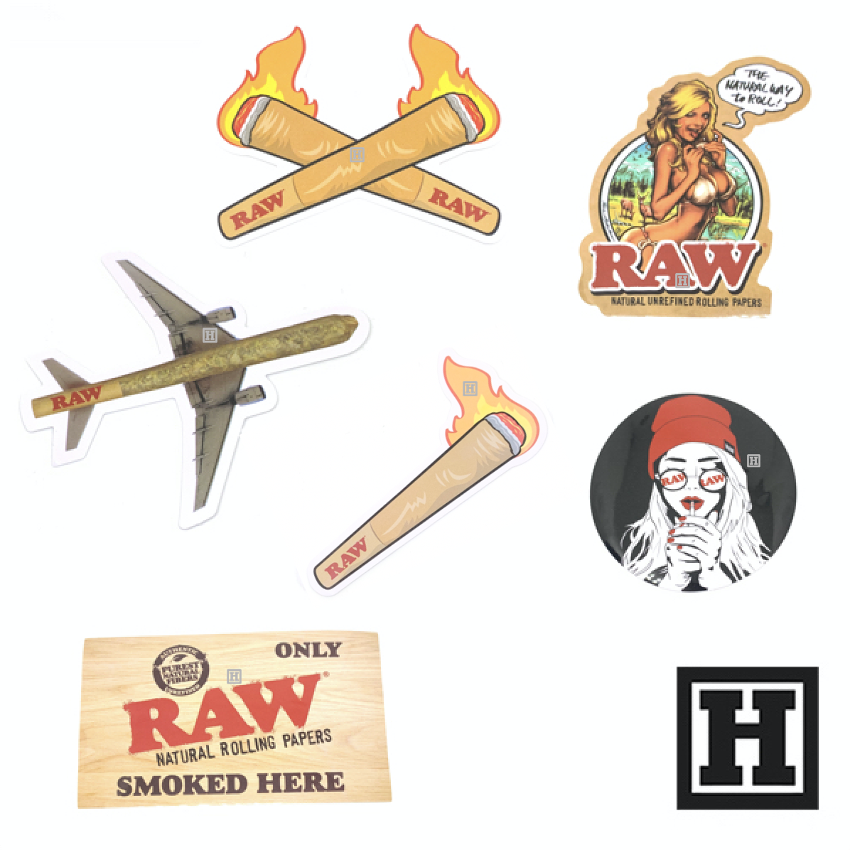 RAW Stickers 精選貼紙組合