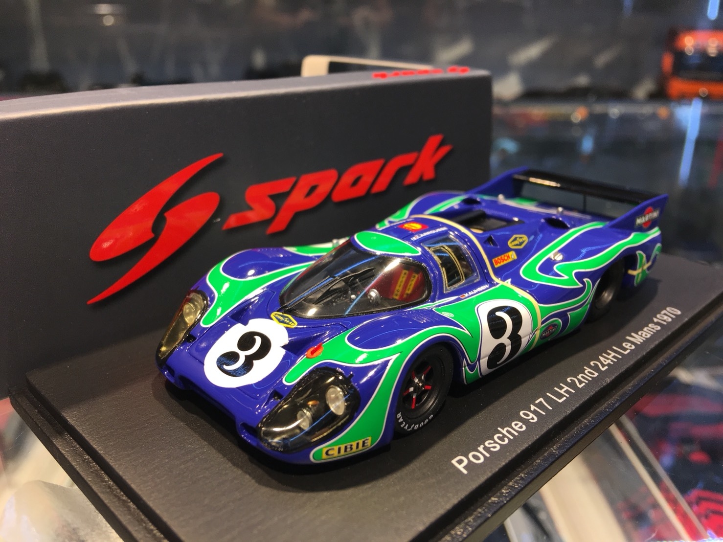 Spark S0928 Porsche 917 LH #3 2nd 24H Le Mans 1970 1/43