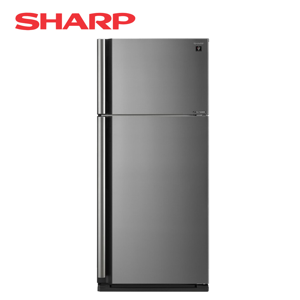 [SHARP 夏普]583公升 自動除菌離子 炫銀鋼板 變頻雙門電冰箱 SJ-SD58V-SL