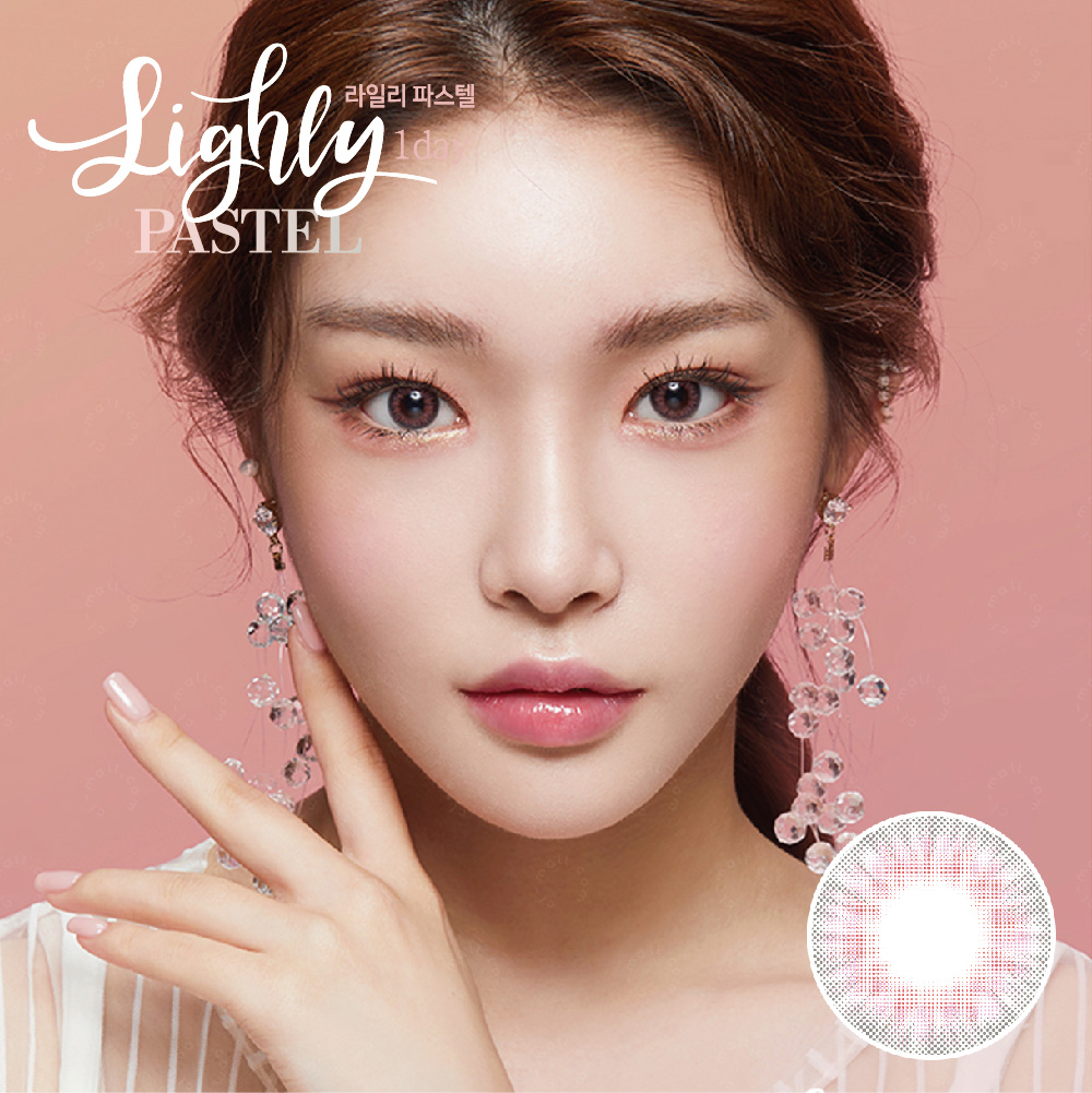 LENS TOWN Lighly 系列 Pastel Pink 粉彩粉