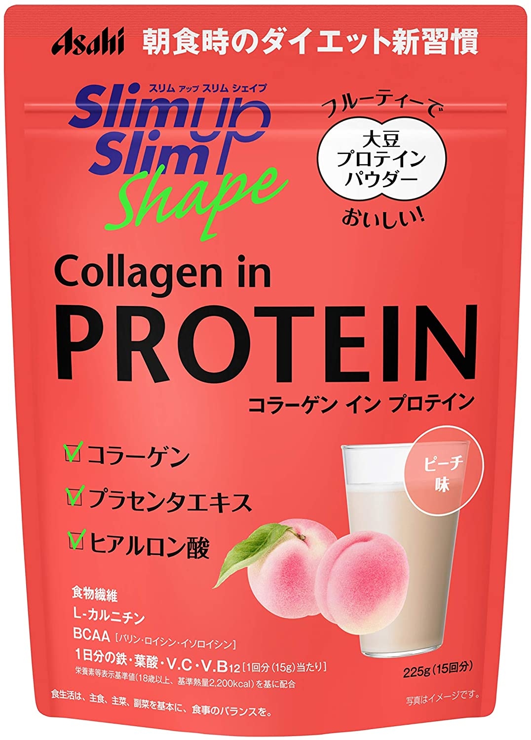 Asahi Slimup Slim Shape Collagen in PROTEIN 225g