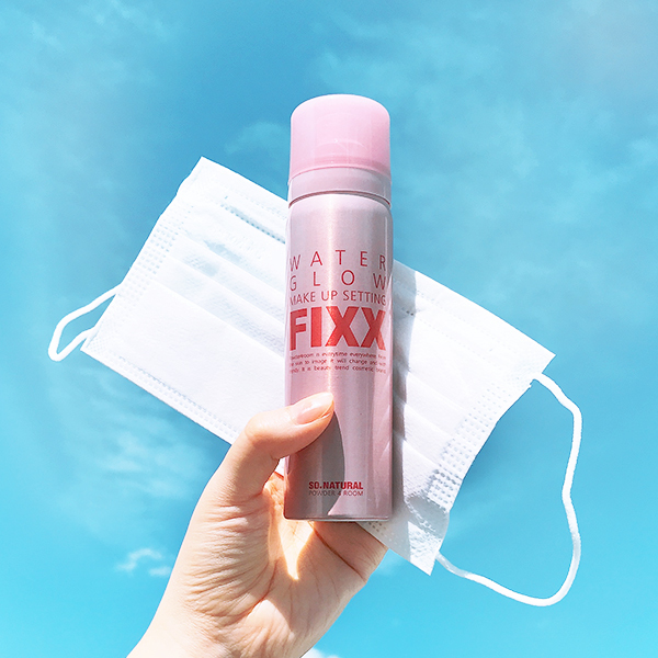 So Natural Water Glow Make Up Setting FIXX 75ml [Bright