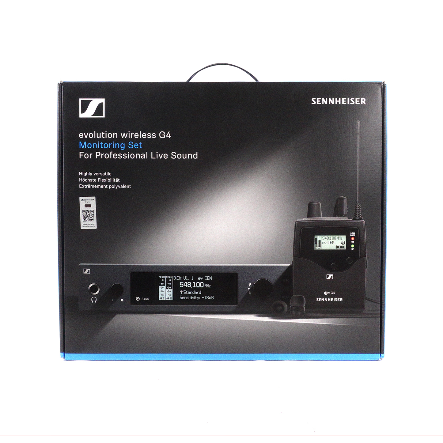 【立昇樂器連鎖】SENNHEISER ew IEM G4 無線監聽系統 一對一