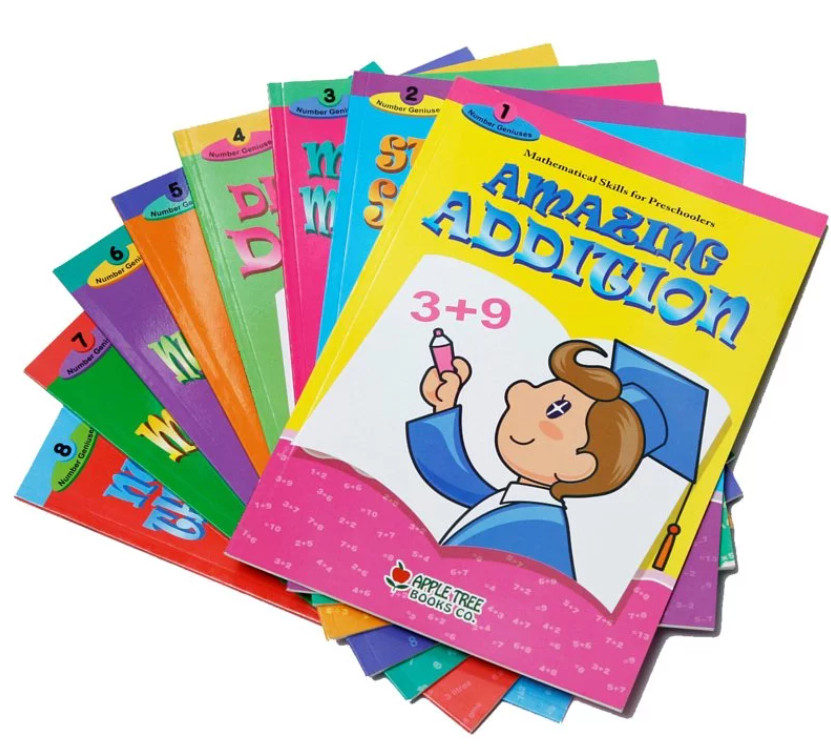 Number Geniuses 1-8 Mathematical Skills for Preschooler