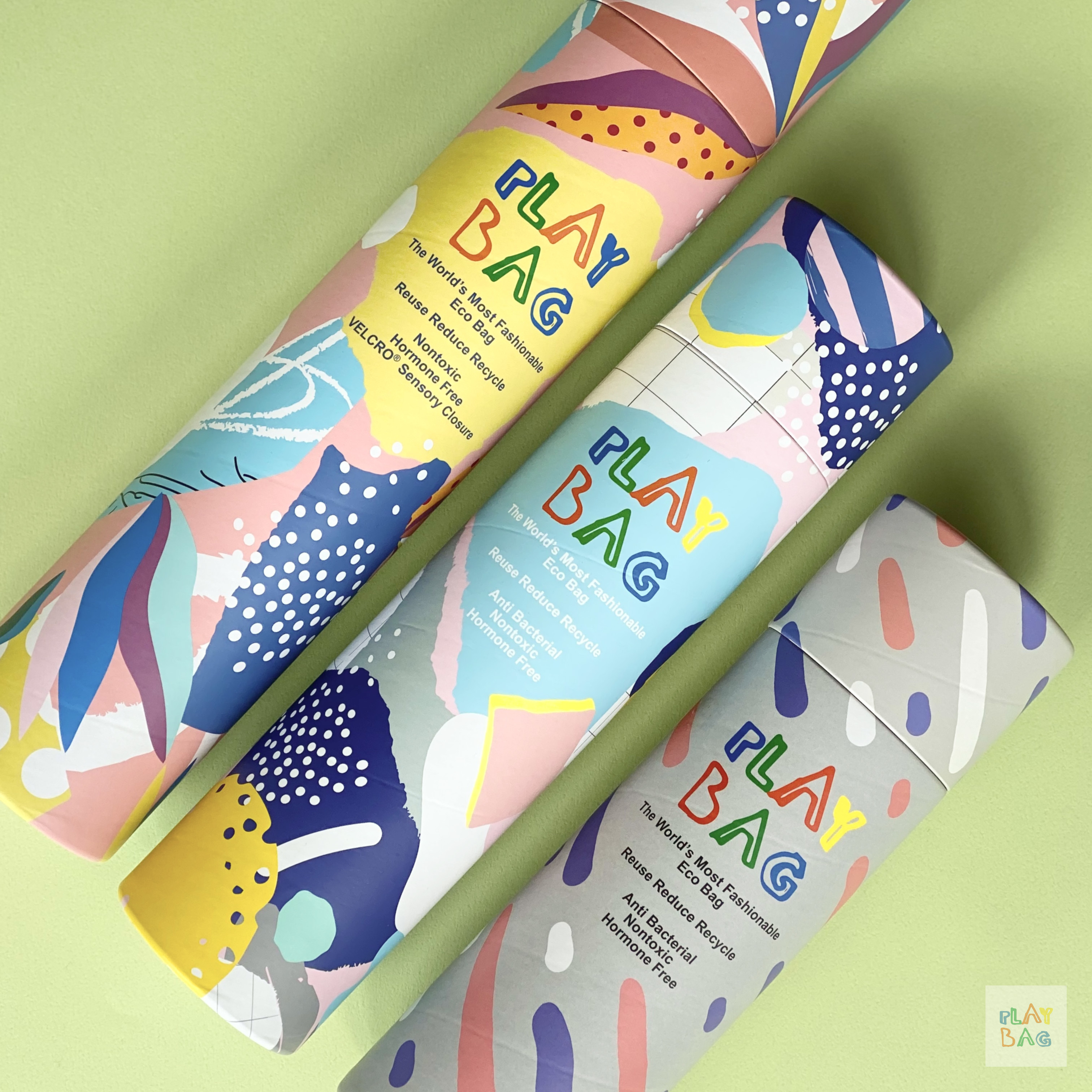 PLAY BAG 精選組合-大中小型環保袋